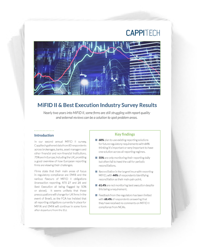 2019 MiFID II Survey Results Report